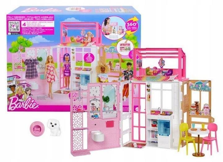 Barbie Компактний Розкладний Будинок HCD47 - Gidas — інтернет-магазин