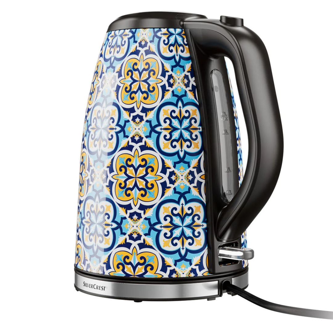 Чайник из нержавеющей стали 3100 Вт SWKP 3100 A1 Silver Crest Kettle 1. ...